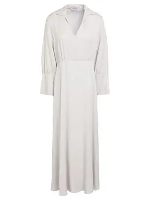 CALIBAN Maxi Tencel Dress - Grey