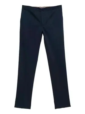 Canali Tailored Straight-leg Trousers - Blue