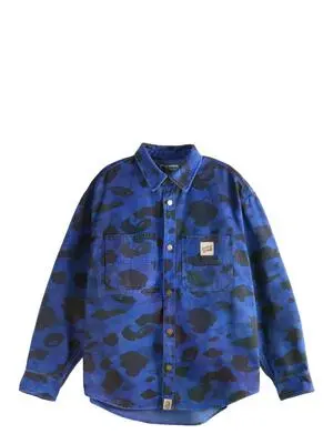 A BATHING APE 1st Camo Shirt - Blue
