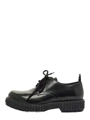Valentino Garavani Leather Oxford Shoes - Black