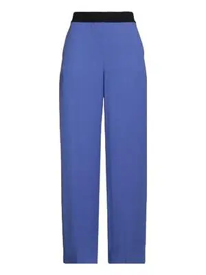 Liviana Conti Wide-leg Viscose-acetate Pants - Purple