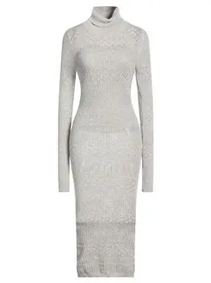 BABYLON Midi Pointelle-Knit Bodycon Dress