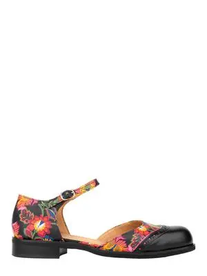 EMBASSY LONDON USA Gigot Mary Jane Flat - Black