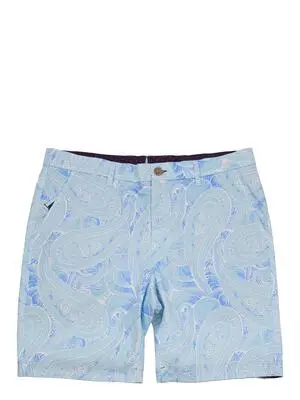 LORDS OF HARLECH Clyde Flat Front Short - Blue
