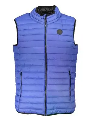 GIAN MARCO VENTURI VINTAGE Quilted Sleeveless Gilet - Blue