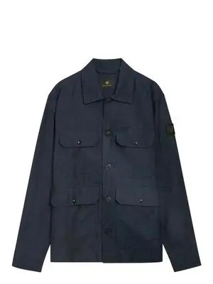 Belstaff Multi-pocket Field Jacket - Blue
