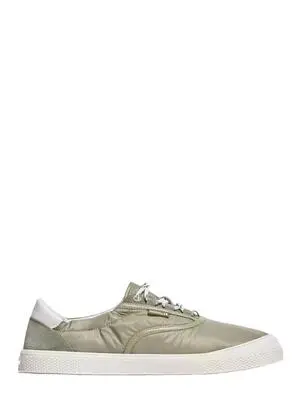 Moncler Panelled Low Top Sneakers - Green