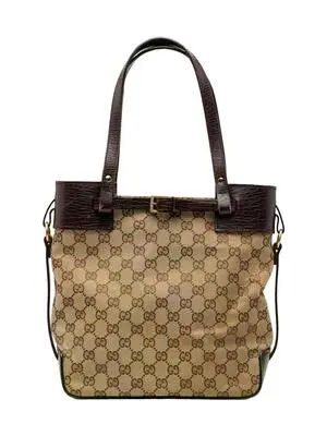 Gucci Gg Canvas Tote Bag - Neutrals