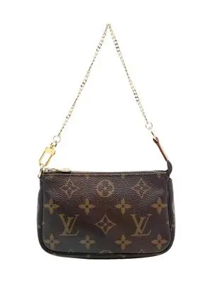 LOUIS VUITTON 2021 Mini Pochette Accessoires Handbag - Brown