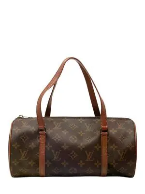 LOUIS VUITTON 1992 Monogram Papillon 30 Handbag - Brown
