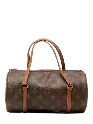 LOUIS VUITTON 1994 Monogram Papillon 26 Handbag - Brown