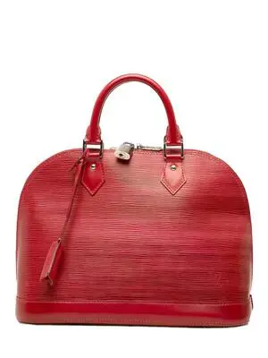 LOUIS VUITTON 2013 Epi Alma Pm Handbag - Red