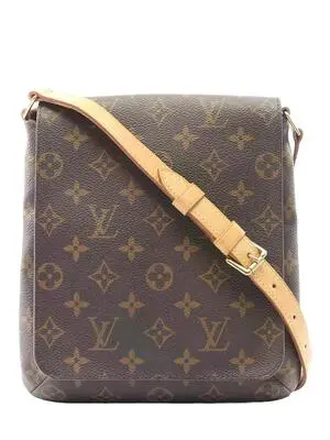 LOUIS VUITTON 2001 Monogram Musette Salsa Pm Shoulder Bag - Brown