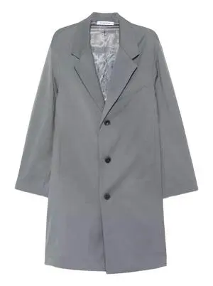 Études Studio Single-breasted Notched-lapel Coat - Grey