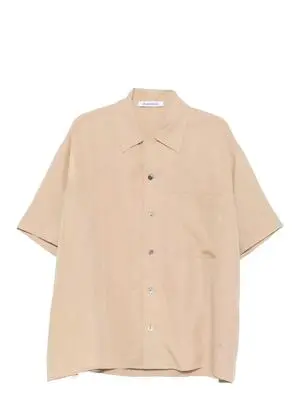 Études Studio Buttoned Short-sleeve Shirt - Neutrals