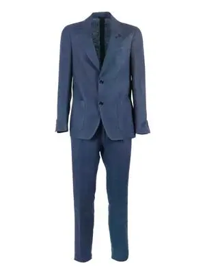 LARDINI Roma Single-breasted Suit Blue
