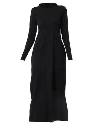 METAMORPHOZA Asymmetric Hooded Dress