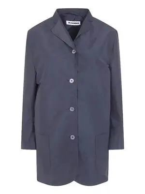 JIL SANDER Patch-pocket Coat - Grey