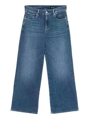 Ag Saige Wide-leg Jeans - Blue