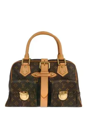 LOUIS VUITTON 2007 Gm Monogram Manhattan Tote Bag - Brown