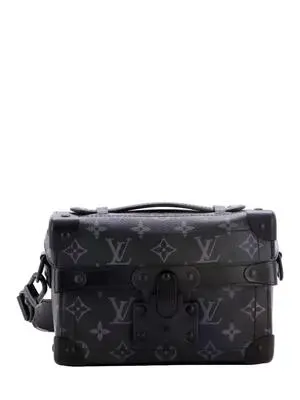 LOUIS VUITTON Soul Trunk Bag Monogram Eclipse Canvas - Black