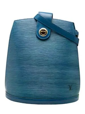 LOUIS VUITTON 1995 Epi Cluny Shoulder Bag - Blue