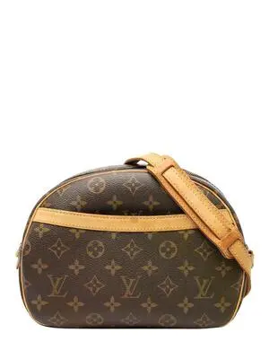 LOUIS VUITTON 2003 Monogram Blois Crossbody Bag - Brown