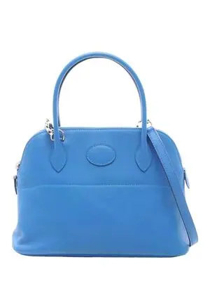Hermès 2021-2026 Swift Bolide 27 Satchel - Blue