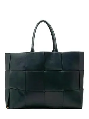 Bottega Veneta Large Leather Arco Tote Bag - Blue