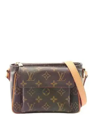 LOUIS VUITTON 2005 Monogram Viva Cite Pm - Brown