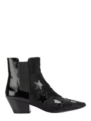 Ash Stars Ankle Boots - Black