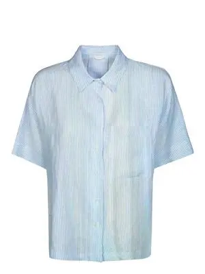 ROBERT FRIEDMAN Alicia Striped Shirt - Blue