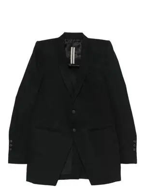 Rick Owens Long-sleeved Blazer - Black