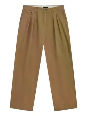 Gosha Rubchinskiy Pleated Flap-pocket Trousers - Neutrals