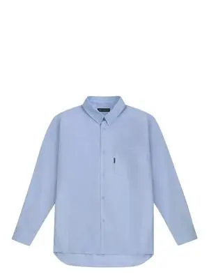 Gosha Rubchinskiy Chest-pocket Straight-fit Shirt - Blue