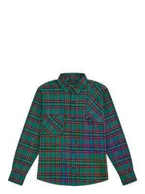 Gosha Rubchinskiy Checked Flannel Shirt - Green