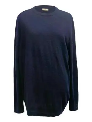 Loro Piana Knitted Round-neck Sweater - Blue