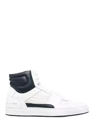 COMMON PROJECTS High-top Panelled Sneakers - White