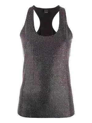 PINKO Strass Tank Top