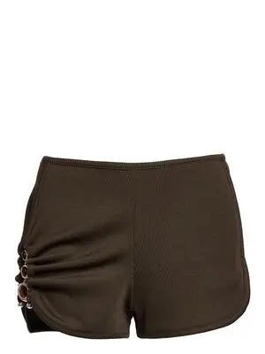 Christopher Esber Droplet Crystal Track Short - Grey