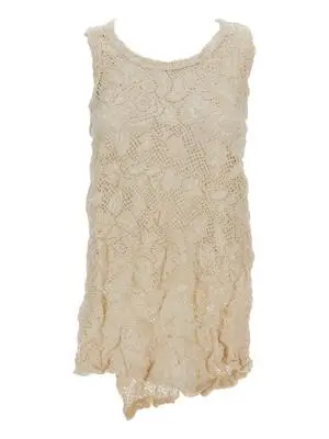Comme Des Garçons Sleeveless Top - Bianco