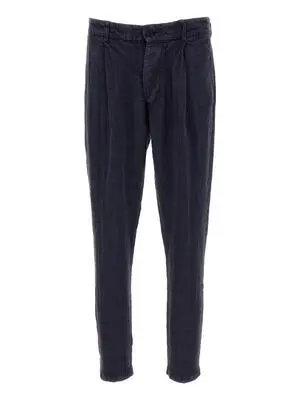 ORIGINAL VINTAGE Linen Trousers - Blue