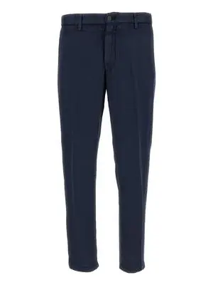 BRIGLIA 1949 Linen Trousers - Blue