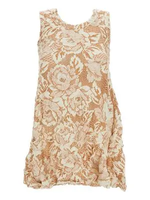 Comme Des Garçons Sleeveless Top - Beige