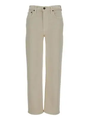 Citizens Of Humanity Palma Straight Jeans White
