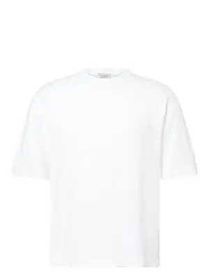 John Smedley Tindall Cotton-jersey T-shirt - White