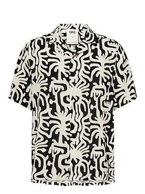 Oas Loefy Rocco Woven Shirt - Black
