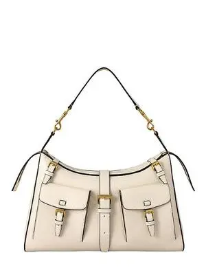 Mulberry Roxanne Leather Shoulder Bag - Eggshell