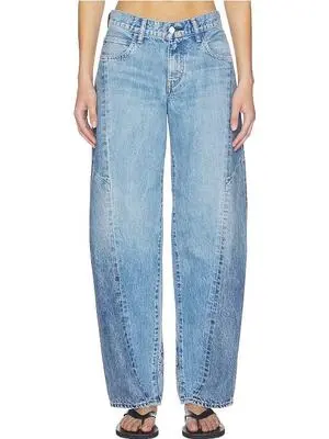 Moussy Vintage Micco Remake Tapered Jeans - Blue