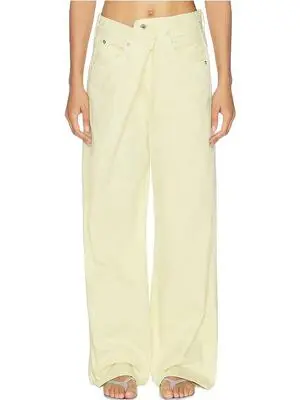 AGOLDE Vana Jeans - Yellow